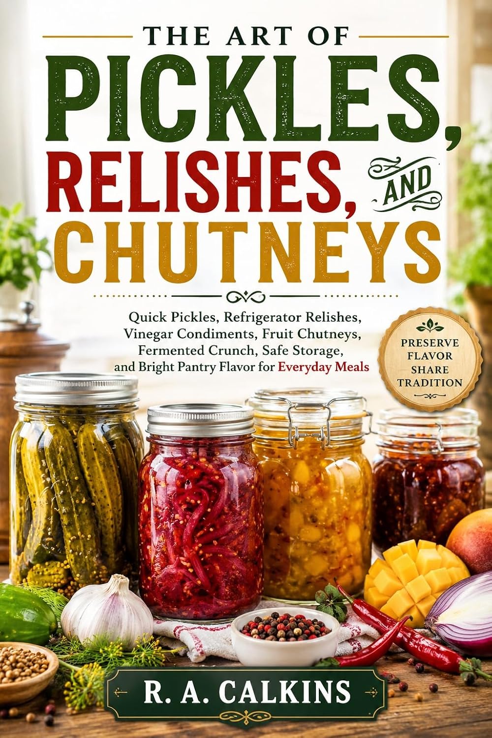 The Art of Pickles, Relishes, and Chutneys: Quick Pickles, Refrigerator ...